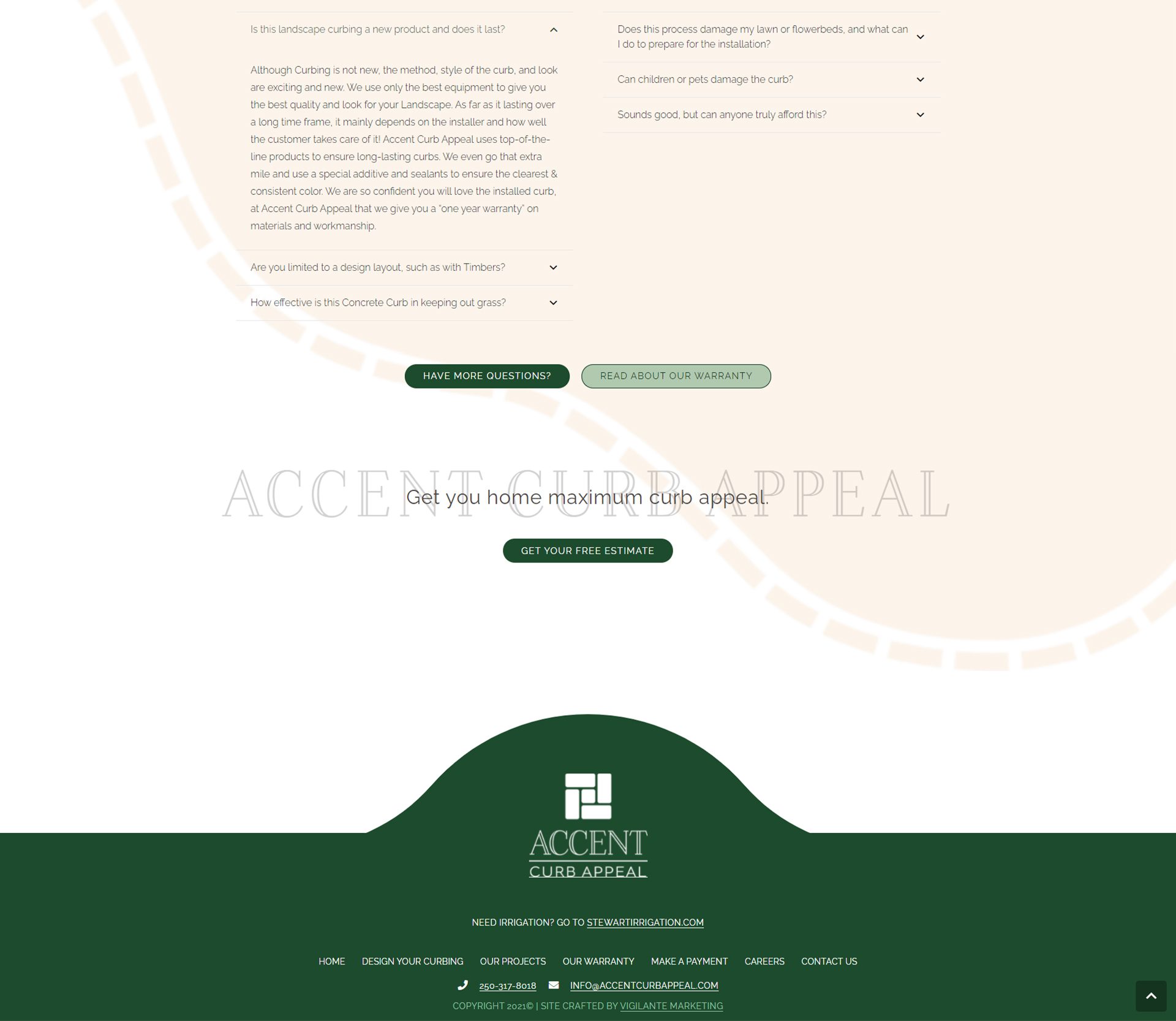 Accent Curb Appeal | Vigilante Marketing