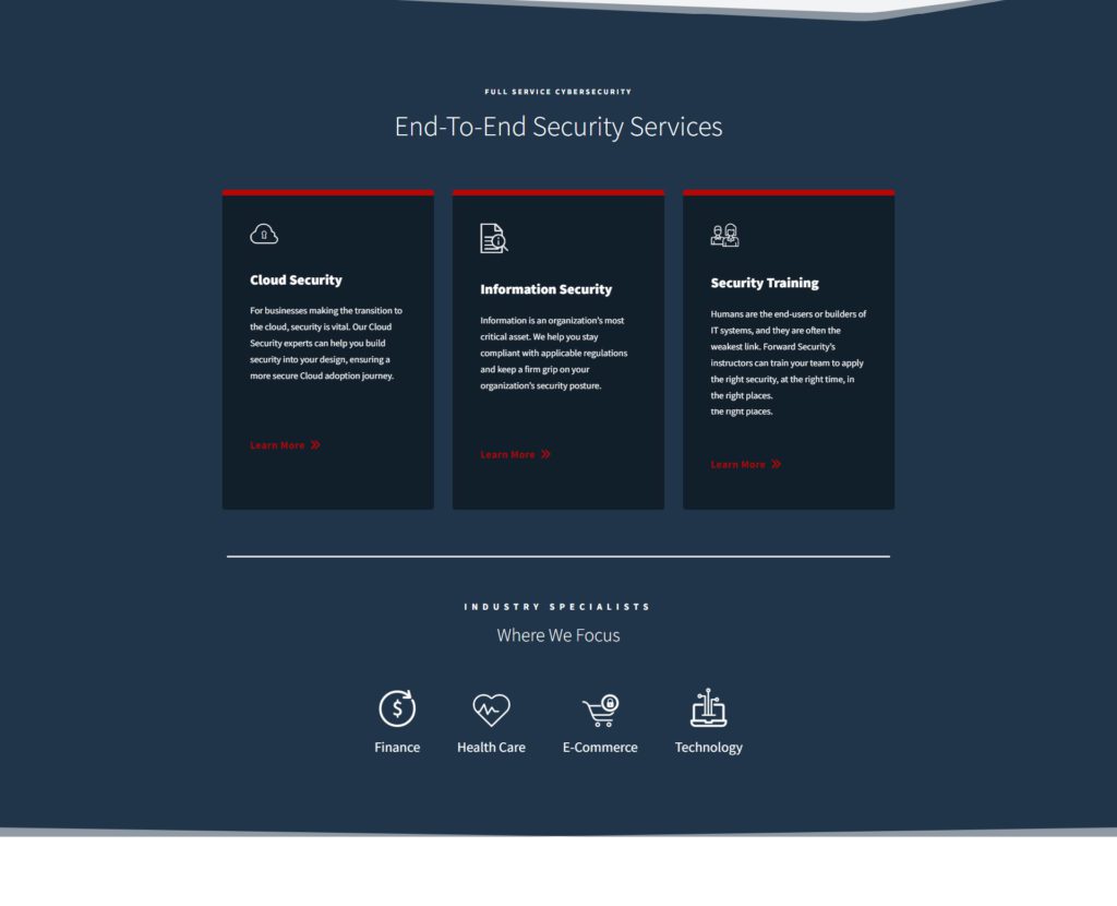 Forward Security | Vigilante Marketing