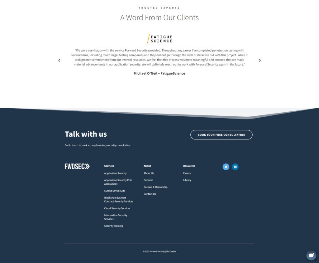 Forward Security | Vigilante Marketing