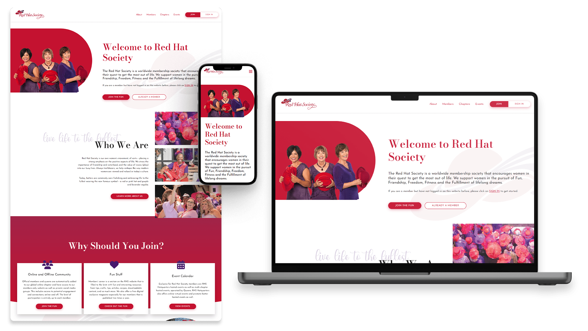 The Red Hat Society | Vigilante Marketing