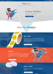 Snap Labels | Portfolio | Vigilante Marketing